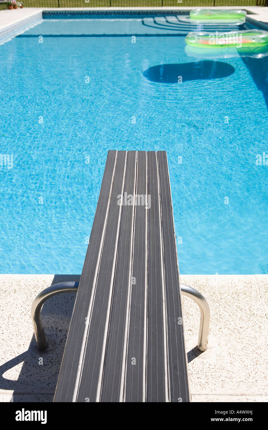 Diving board swimming pool hi-res stock photography and images - Alamy
