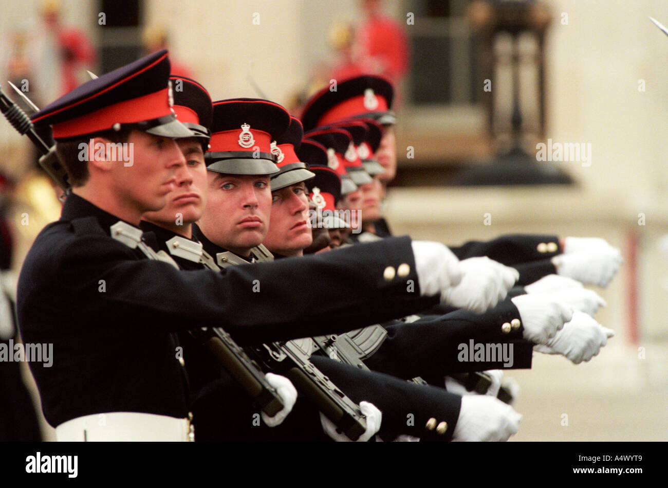 Officer cadet graduation at the Sovereigns parade Sandhurst Military ...