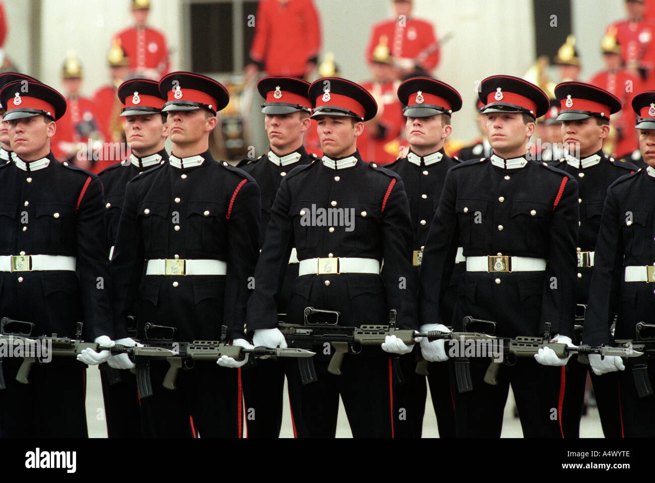 Officer cadet graduation at the Sovereigns parade Sandhurst Military ...