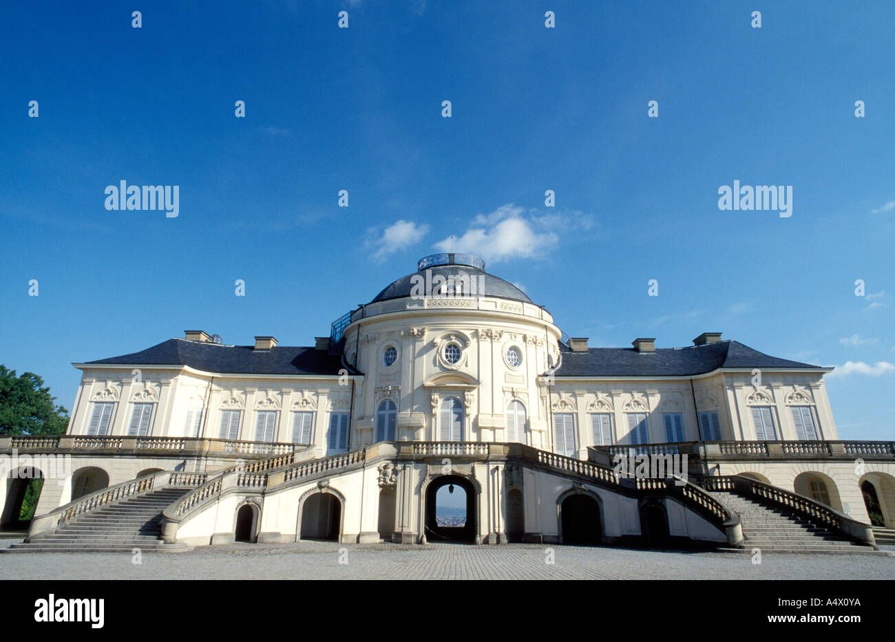 Schloss Solitude Castle Stuttgart Baden High Resolution Stock ...