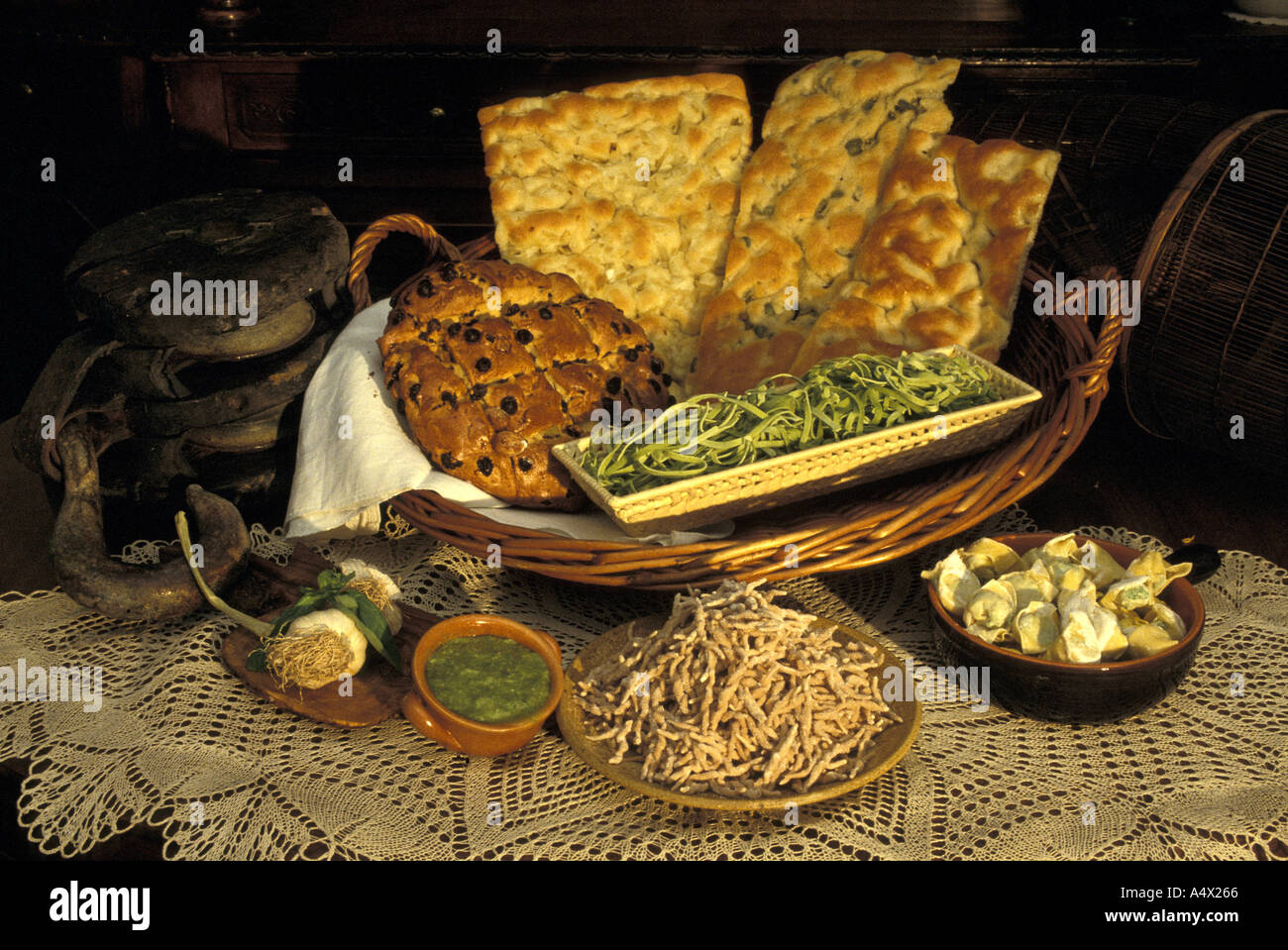 Typical Genoese Food Stock Photo - Alamy