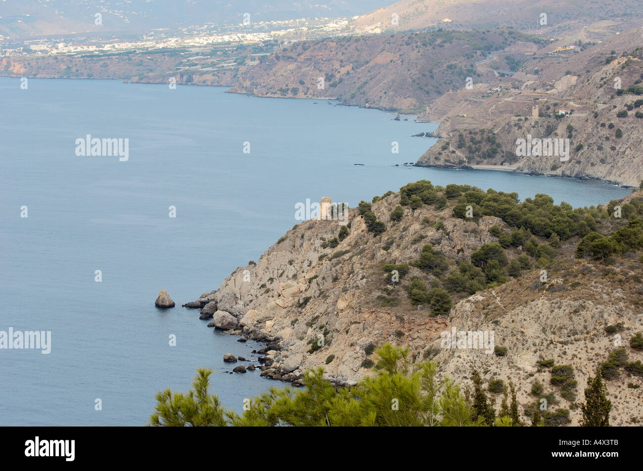 Maro cerro gordo coves hi-res stock photography and images - Alamy
