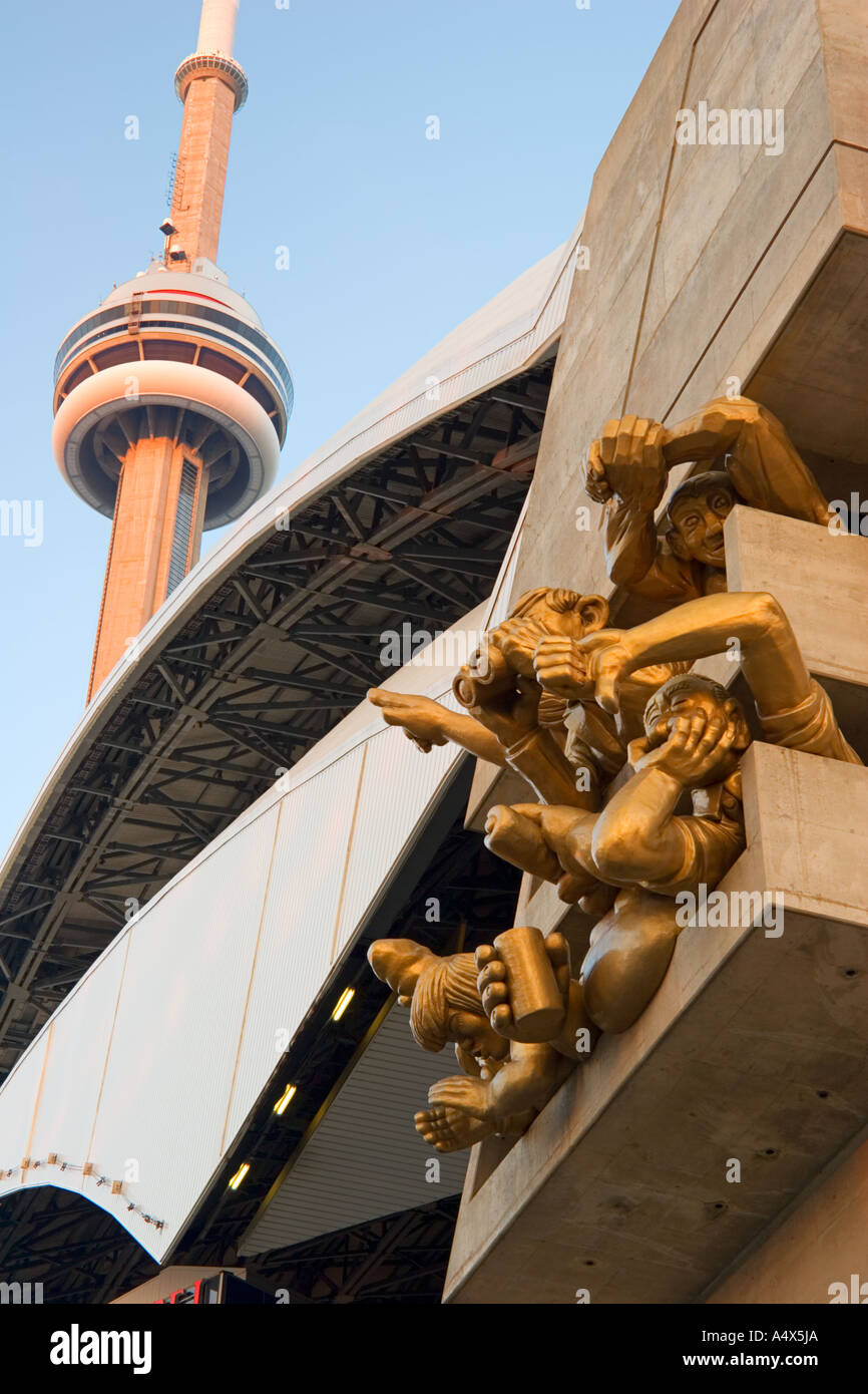 SkyDome, CN Tower, Toronto, Ontario, Canada Stock Photo - Alamy