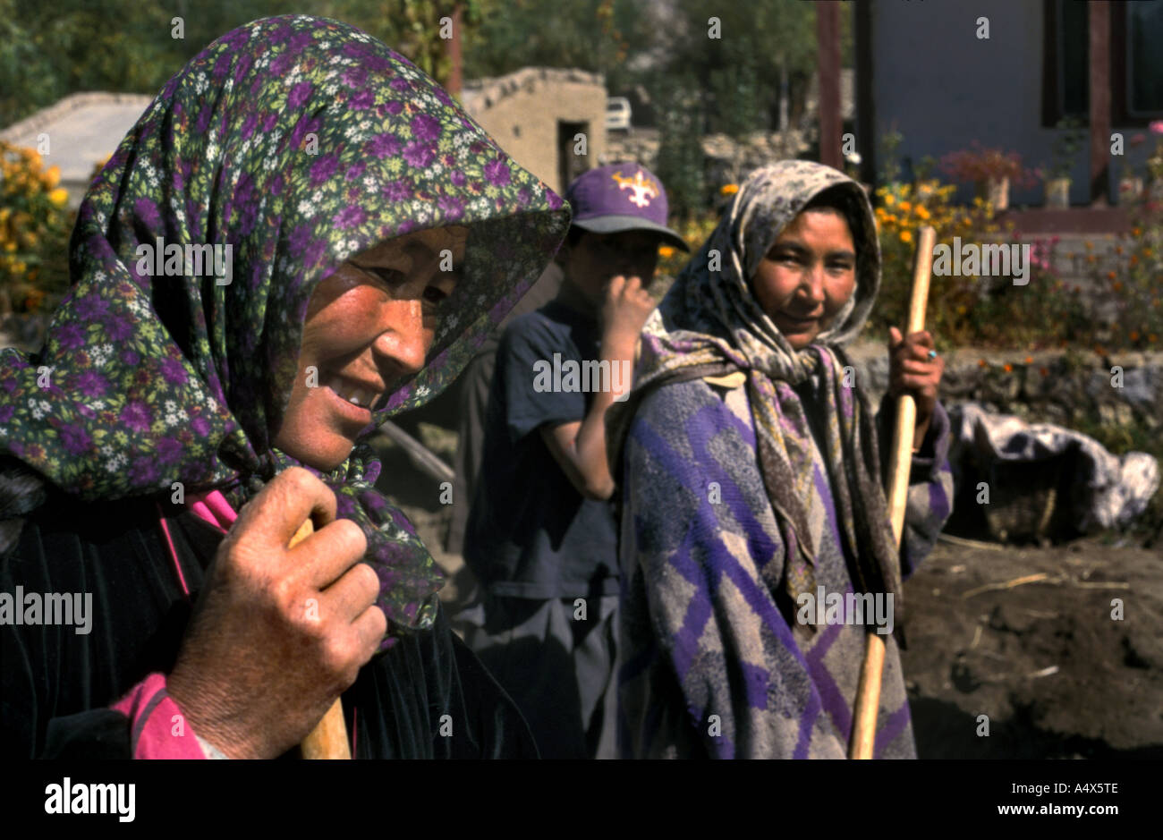 Local woman Leh Ladakh Jammu Kashmir India Stock Photo - Alamy