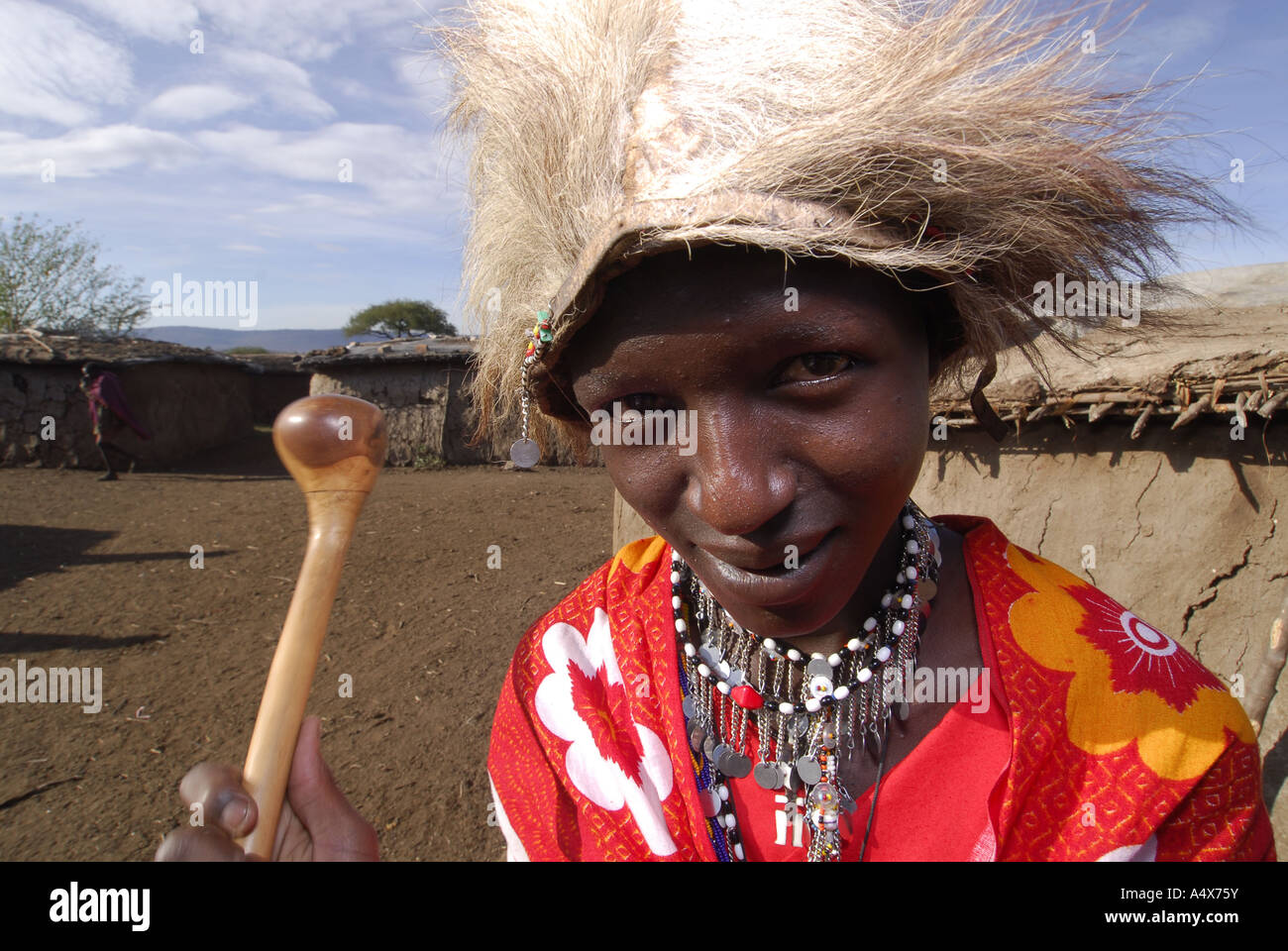 Masai mara tribe around hi-res stock photography and images - Alamy