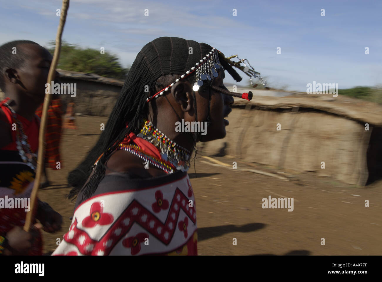 Masai mara tribe around hi-res stock photography and images - Alamy