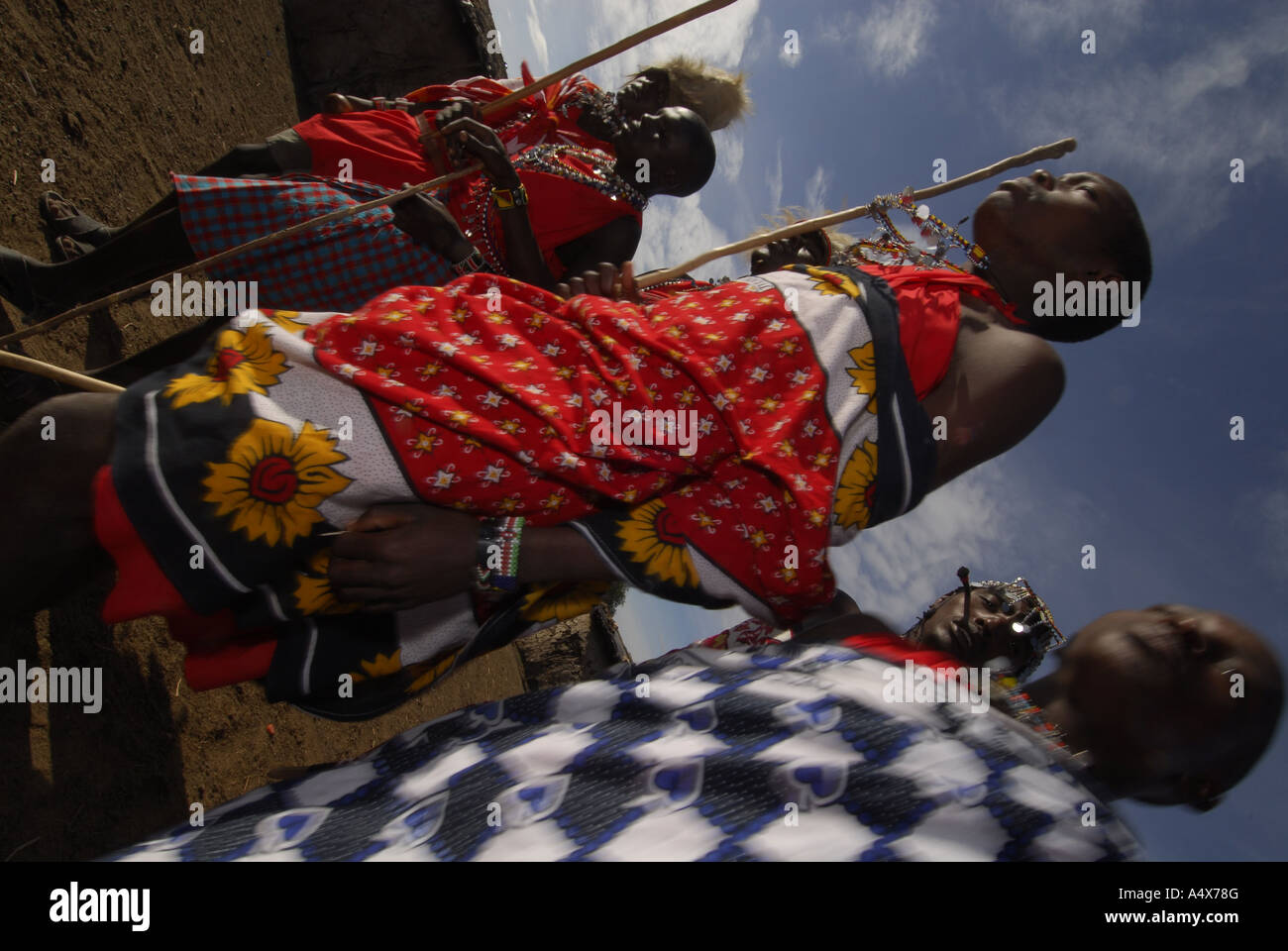 Masai mara tribe around hi-res stock photography and images - Alamy