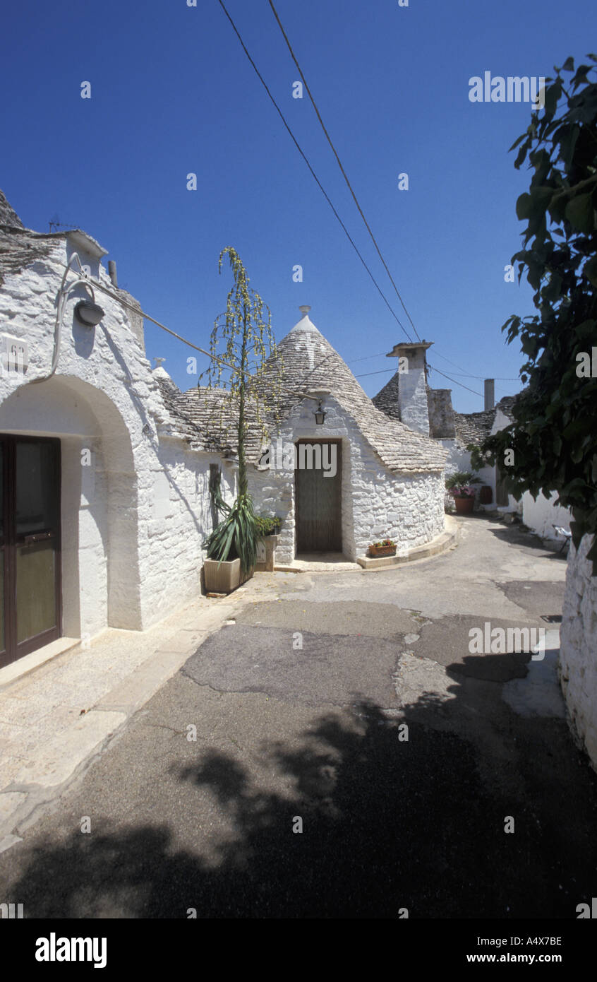 The typical houses called trulli Stock Photo - Alamy