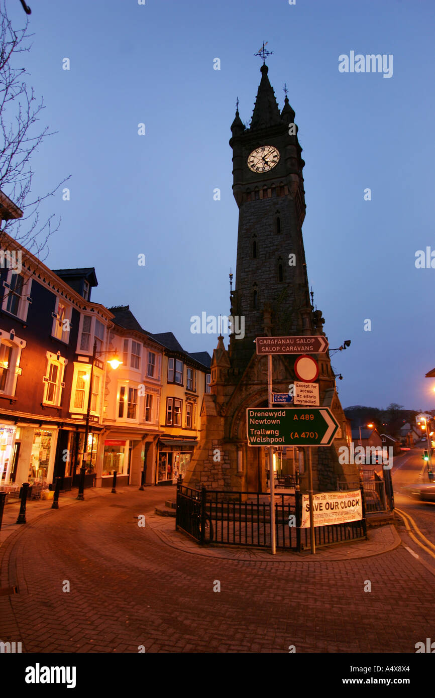 Clock Tower Machynlleth, Wales High Resolution Stock Photography and ...