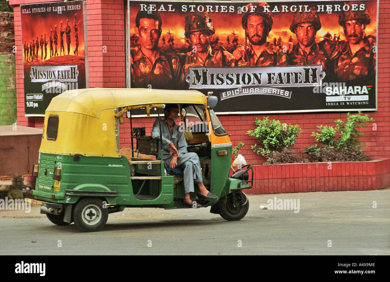 Autorickshaw Delhi India Stock Photo - Alamy