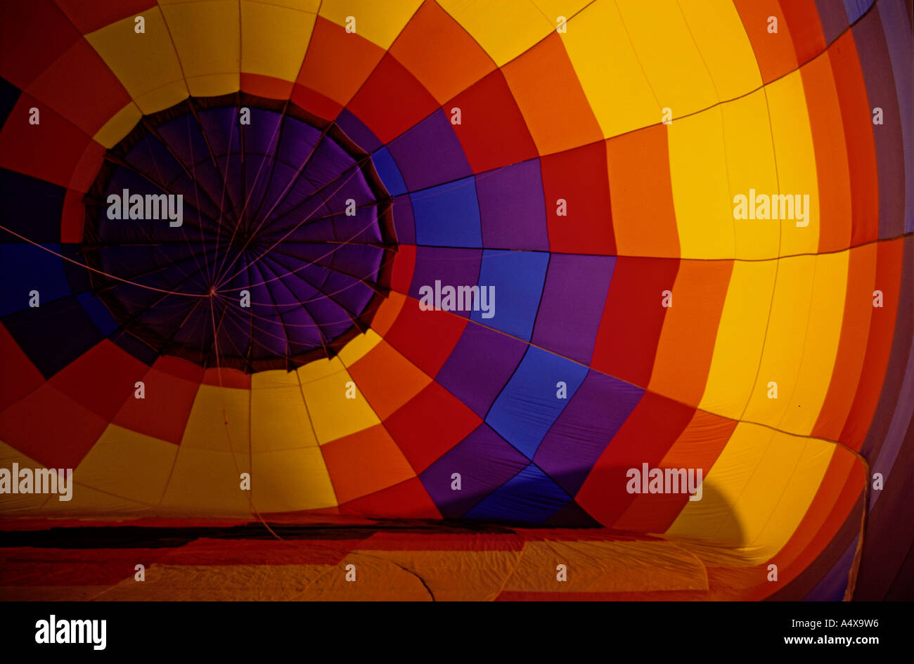 Inside a balloon Stock Photo - Alamy