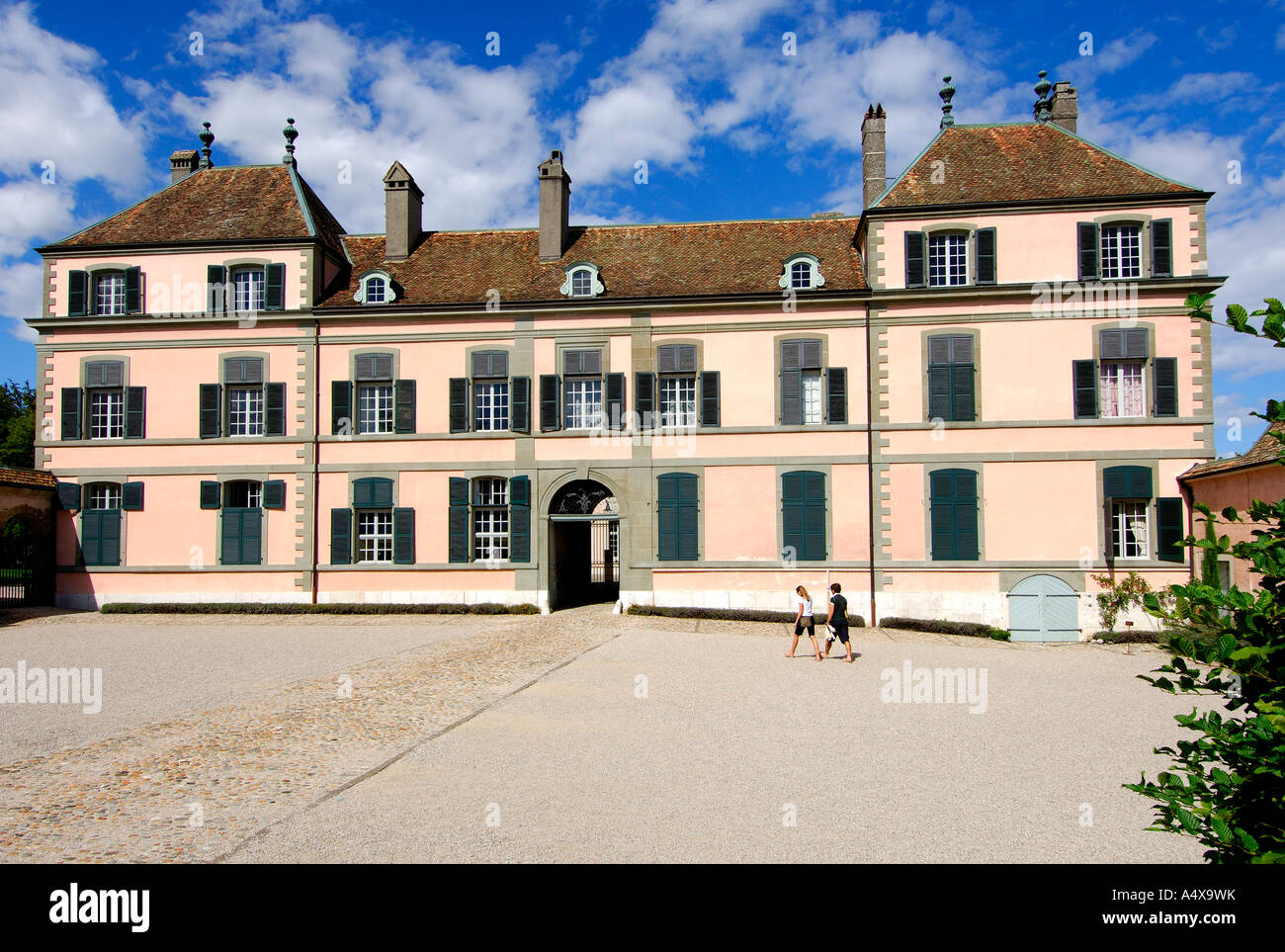Castle of coppet hi-res stock photography and images - Alamy