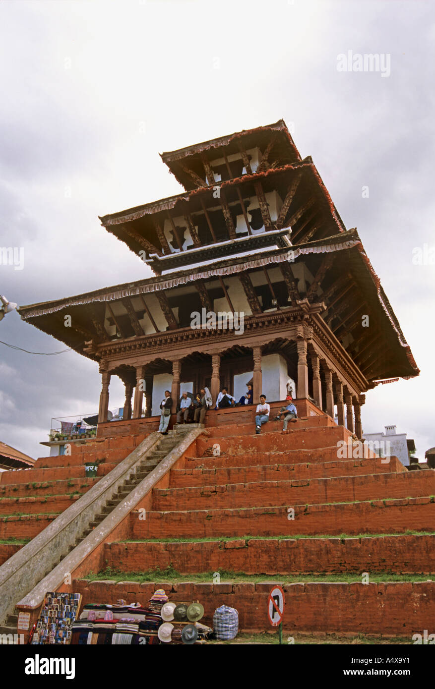 Temple at Darbar square Stock Photo - Alamy