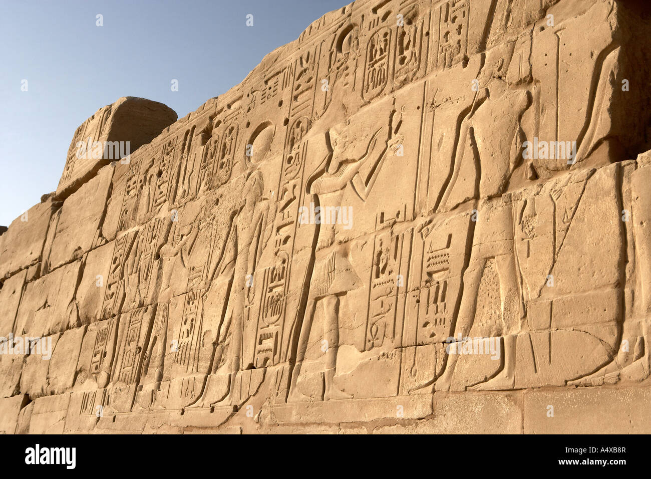 Temple of Amun at Karnak Luxor Egypt Stock Photo - Alamy