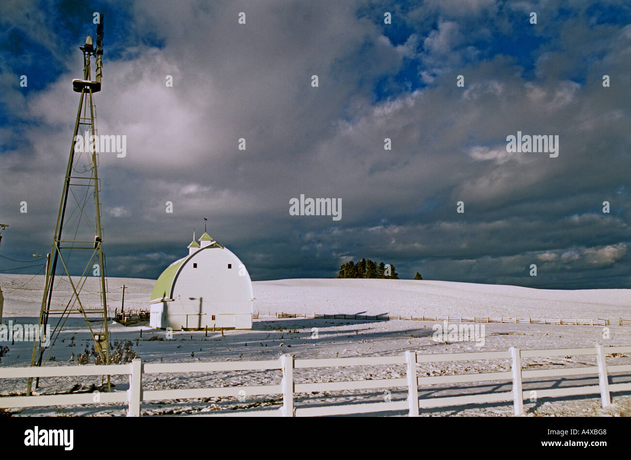 Palouse snow hi-res stock photography and images - Alamy