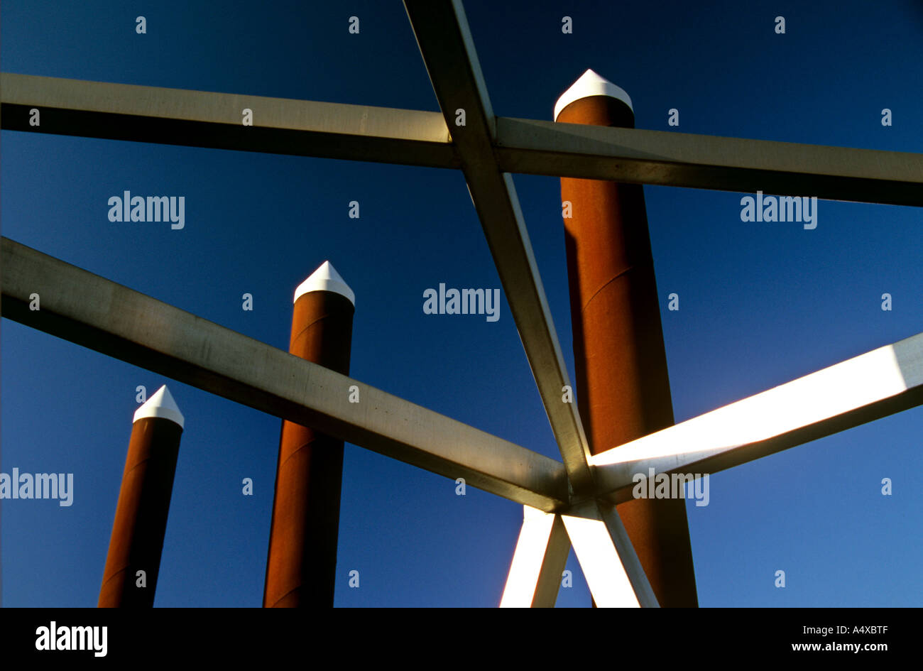 Floating walkway bridge Stock Photo - Alamy