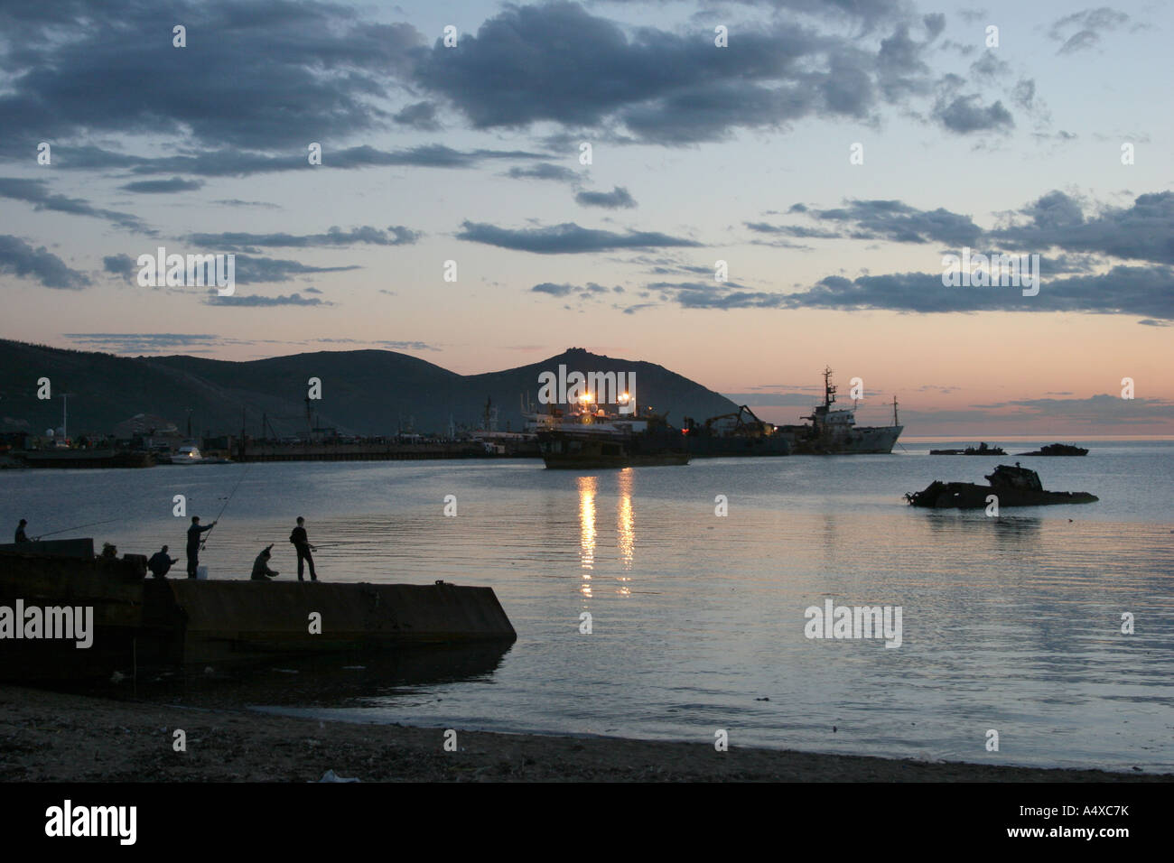 Magadan port hi-res stock photography and images - Alamy