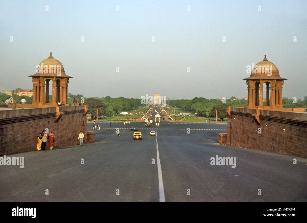Vijay path Delhi Stock Photo - Alamy