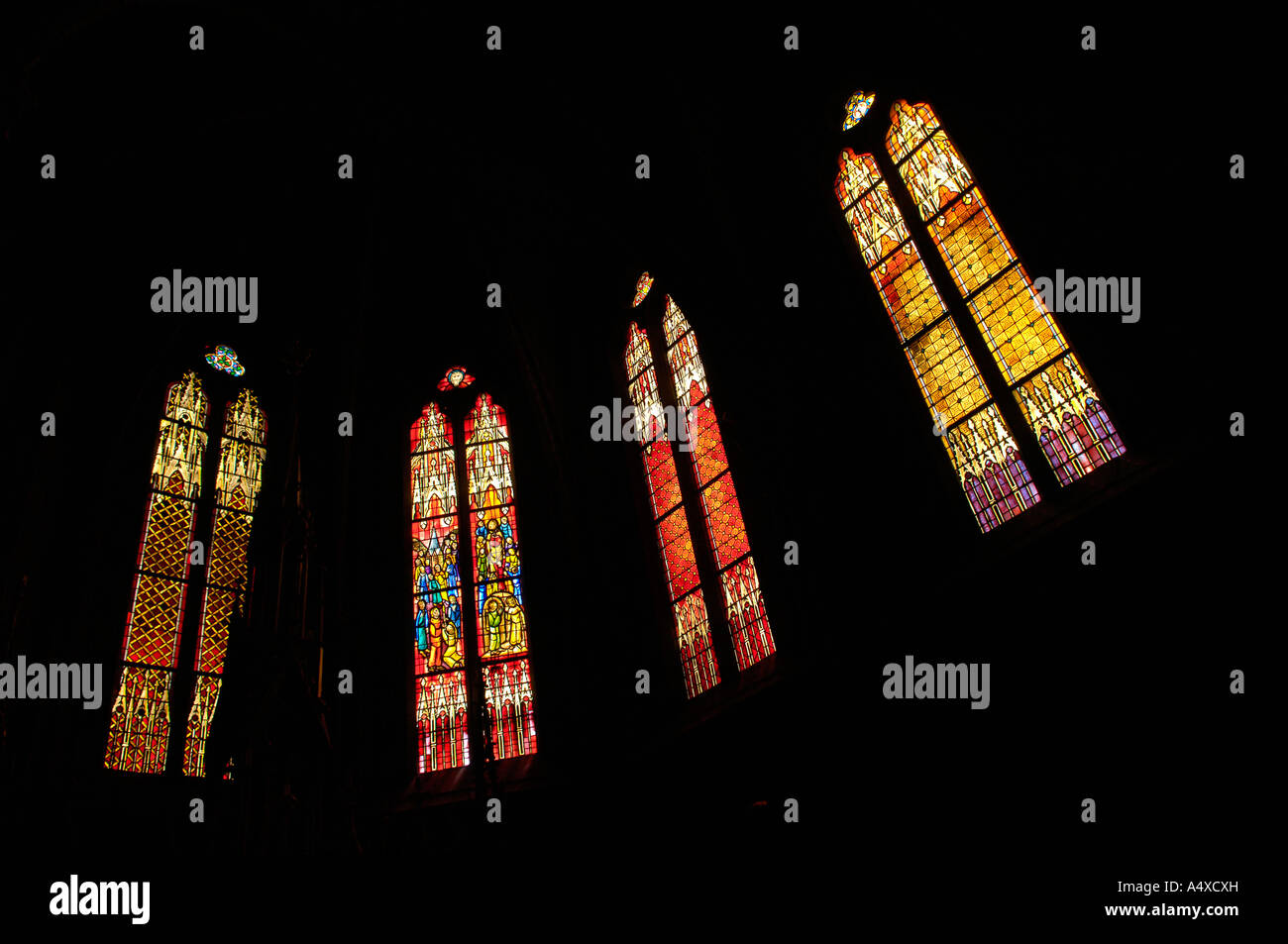 Chequered windows hi-res stock photography and images - Alamy