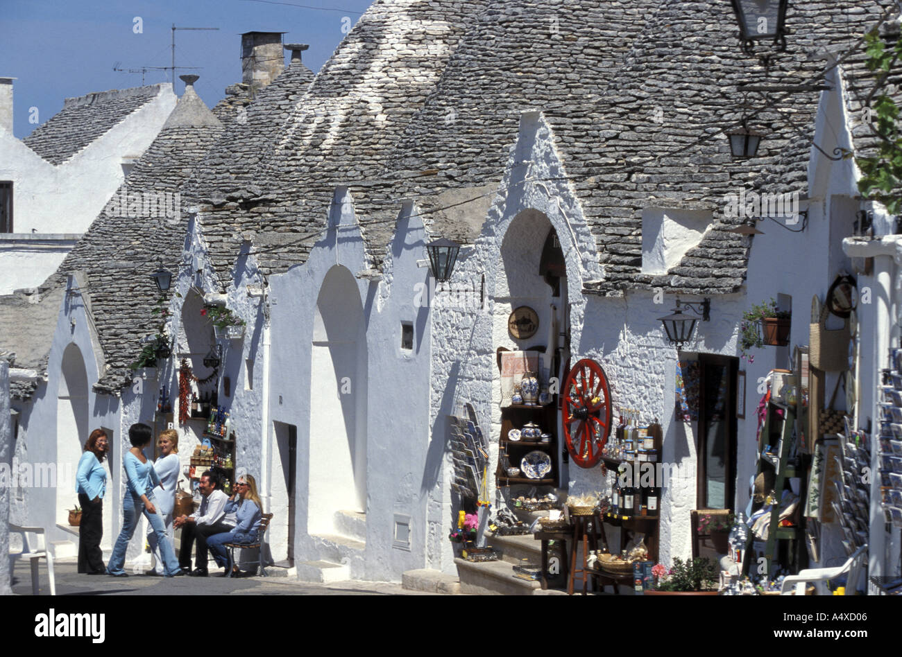 The typical houses called trulli Stock Photo - Alamy