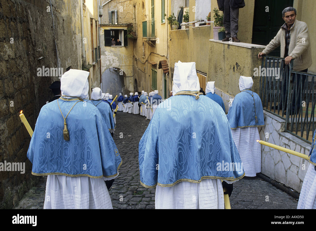 The procession of the Good Friday preceeding the Easter Stock Photo - Alamy