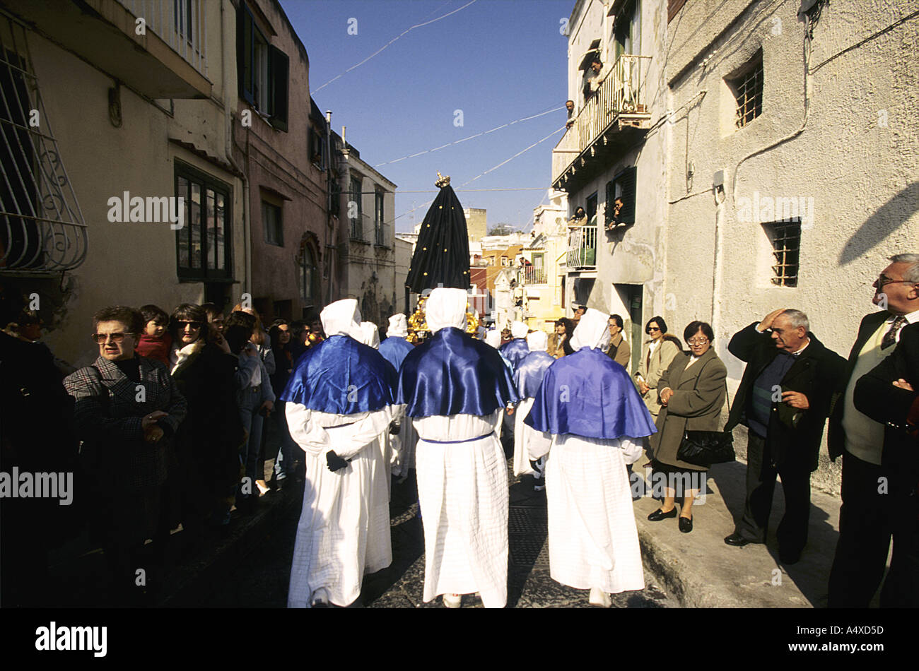 The procession of the Good Friday preceeding the Easter Stock Photo - Alamy