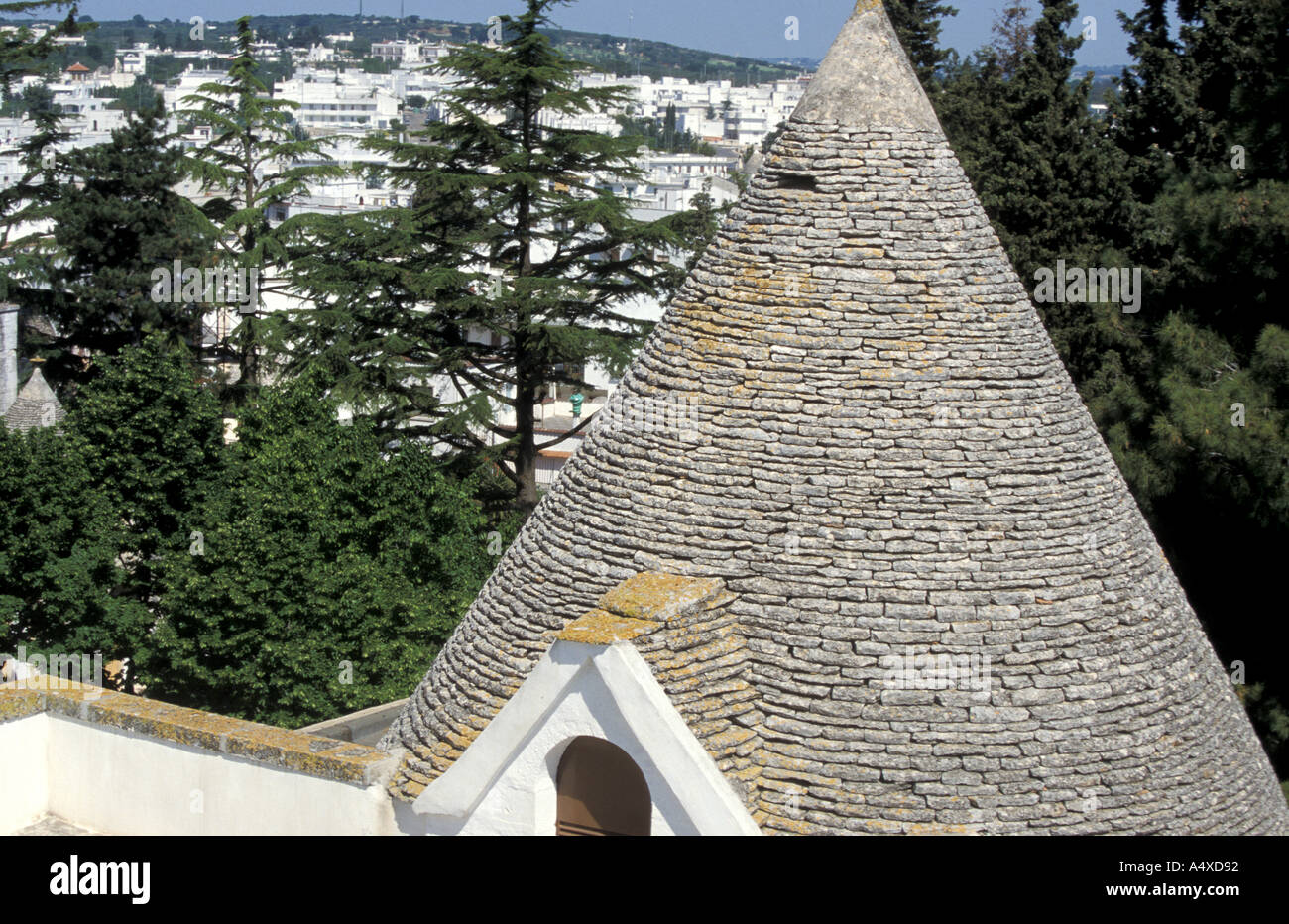 Roof a trullo Stock Photo - Alamy