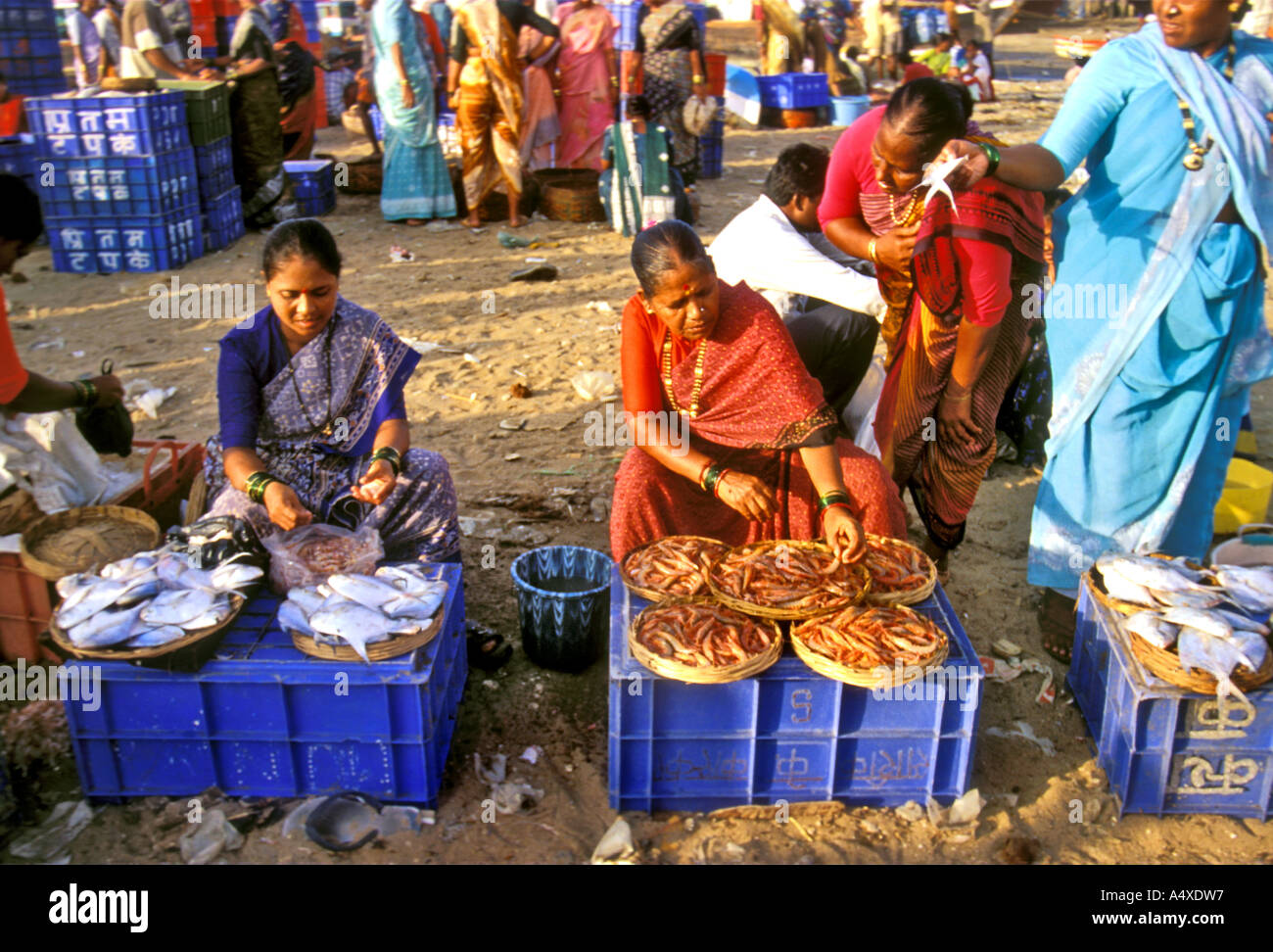 Koli fisherwomen Mumbai Stock Photo, Royalty Free Image: 6364246 - Alamy