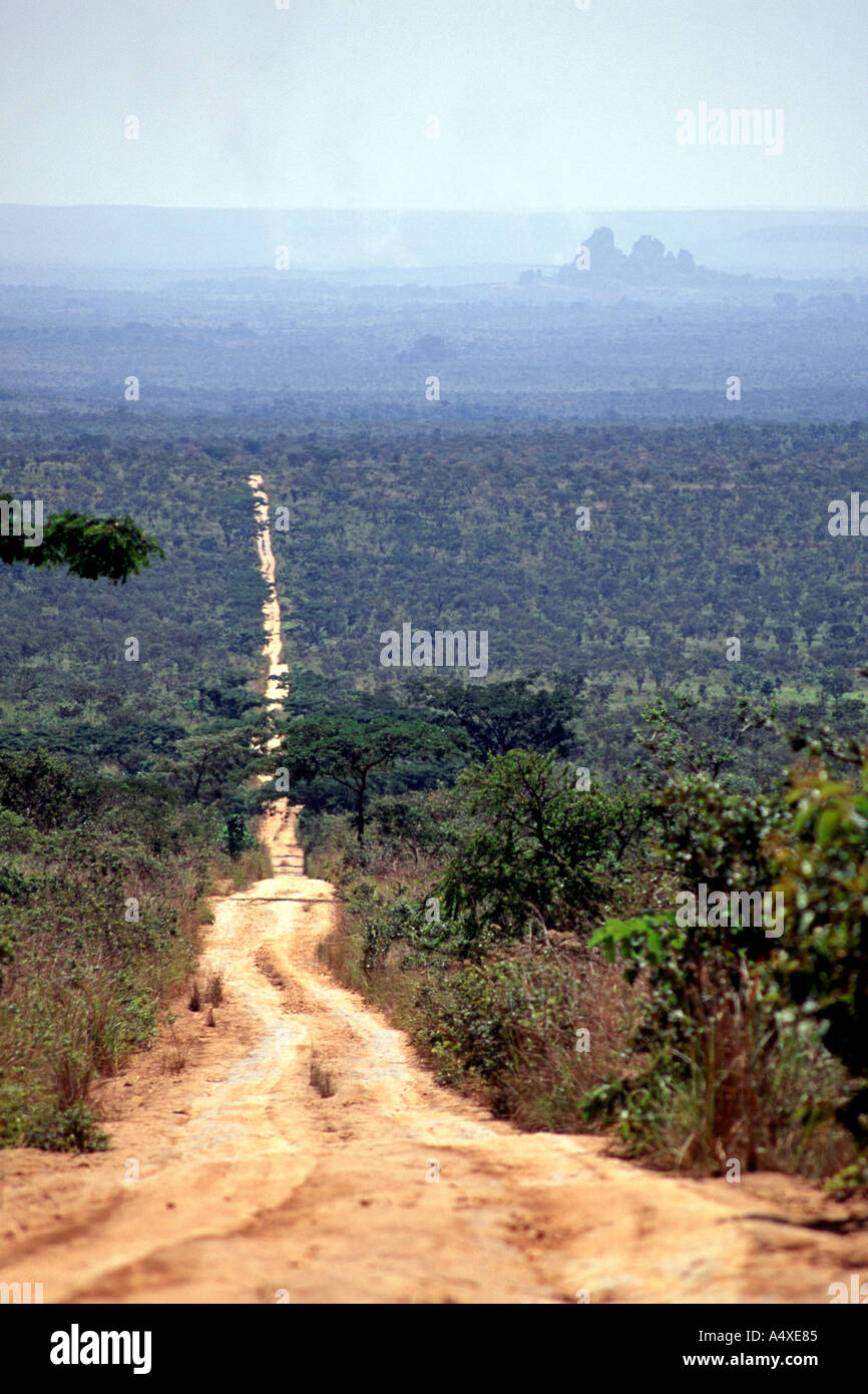 A dirt road in northern Angola Stock Photo - Alamy
