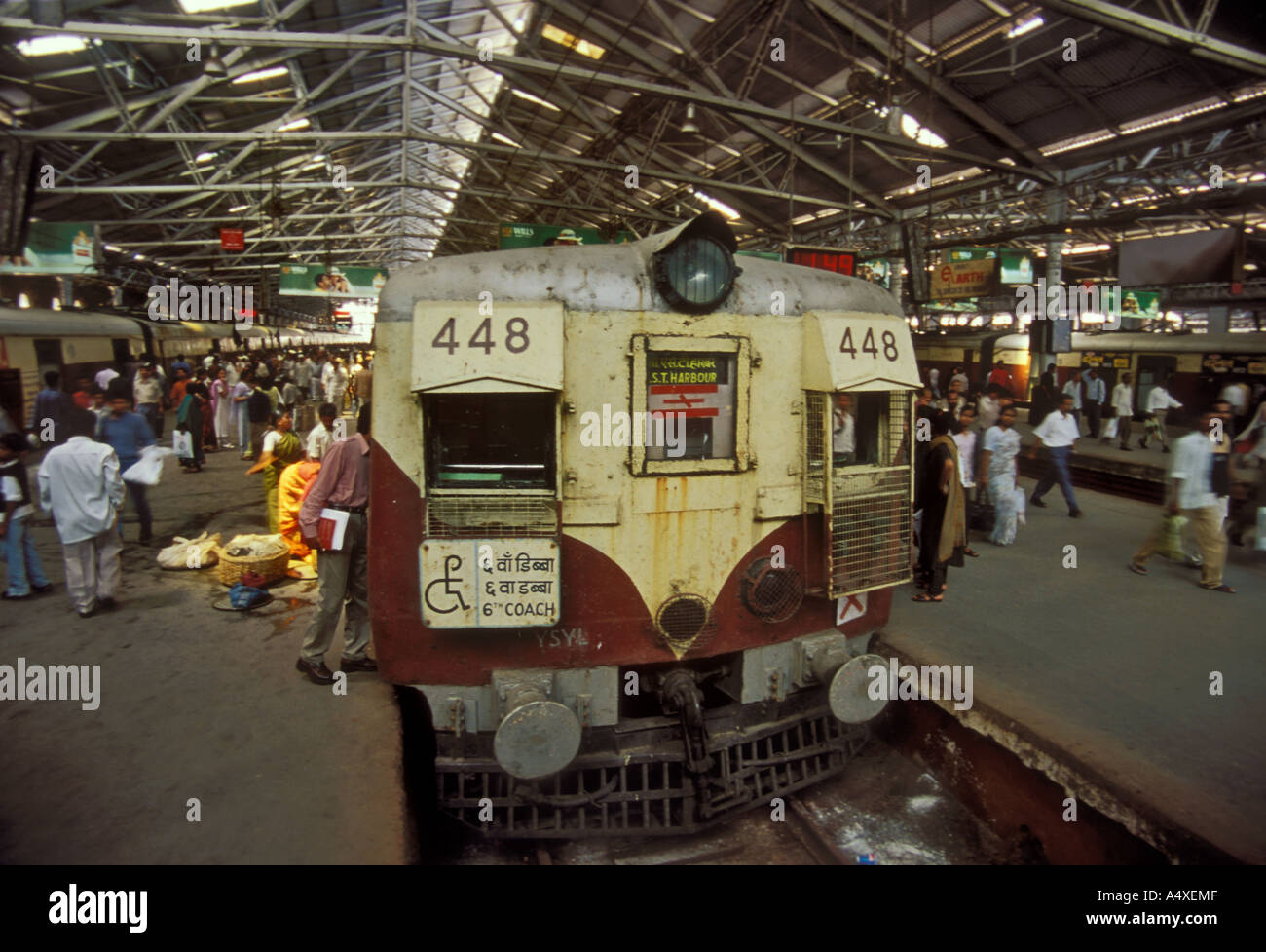Inside a Railway Station Stock Photo - Alamy