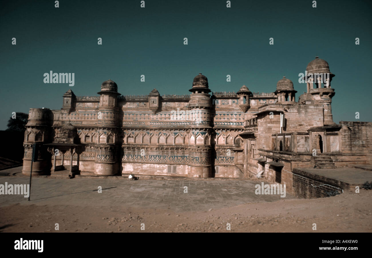 Gwalior Fort Gwalior Madhya Pradesh Stock Photo - Alamy