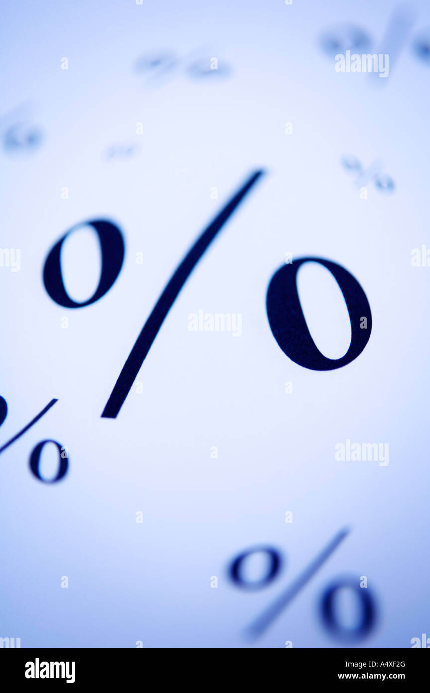 Percentage money hi-res stock photography and images - Alamy