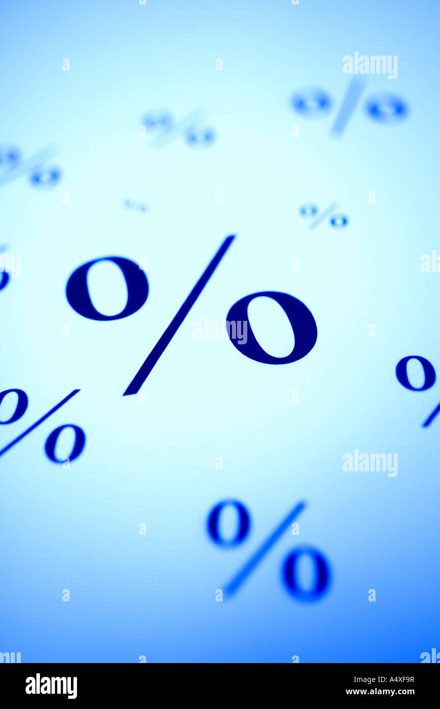 Percentage money hi-res stock photography and images - Alamy