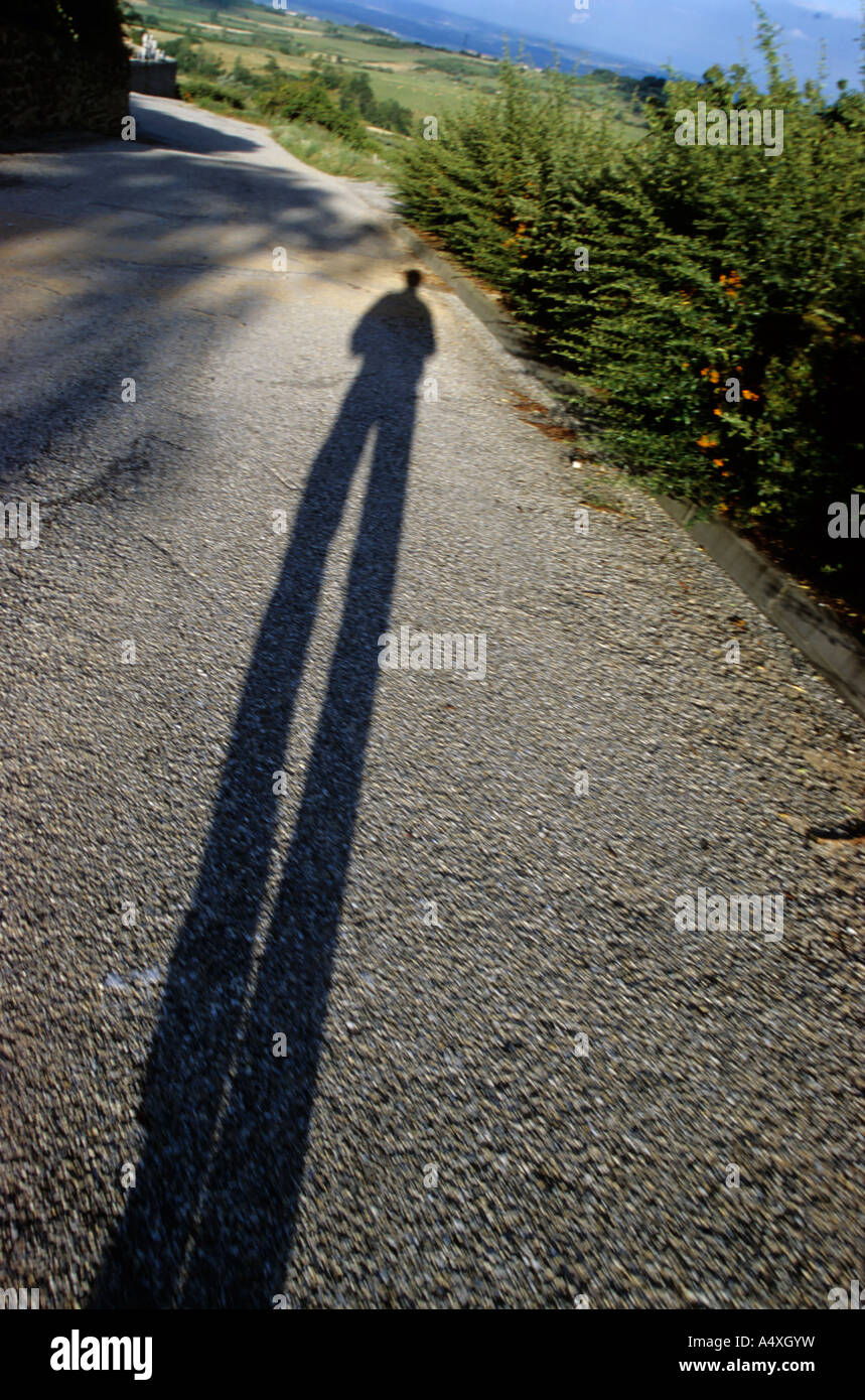 Long shadows in evening sun hi-res stock photography and images - Alamy