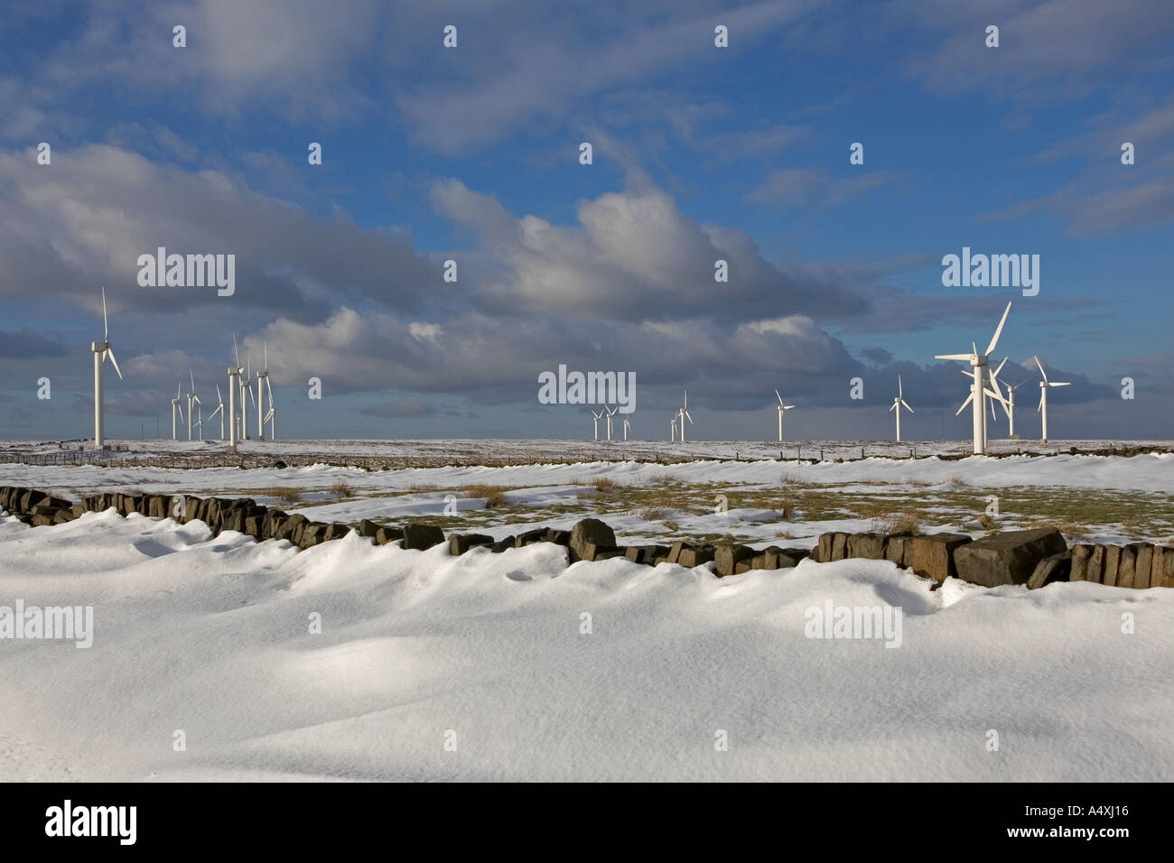 Ovenden moor wind farm wind turbine hi-res stock photography and images ...