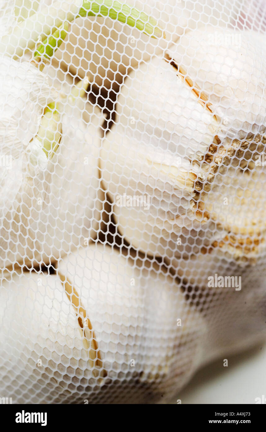 Bagged garlic hi-res stock photography and images - Alamy