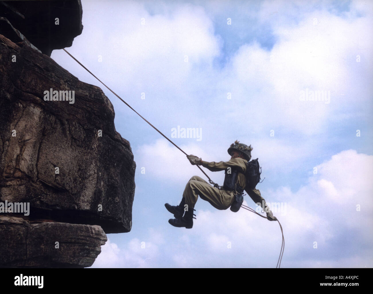 Soldier climbing hi-res stock photography and images - Alamy