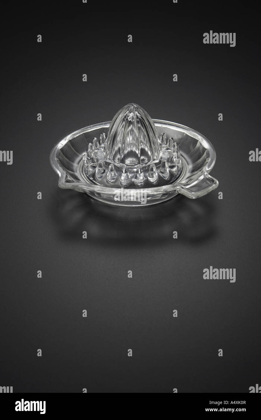 Squeezer made of glass Stock Photo - Alamy