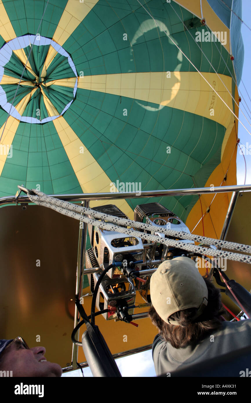 Hot air balloon vents hi-res stock photography and images - Alamy