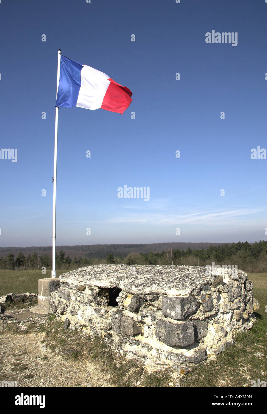 Ruins of Fort Vaux, Verdun, Lorraine, France Stock Photo - Alamy