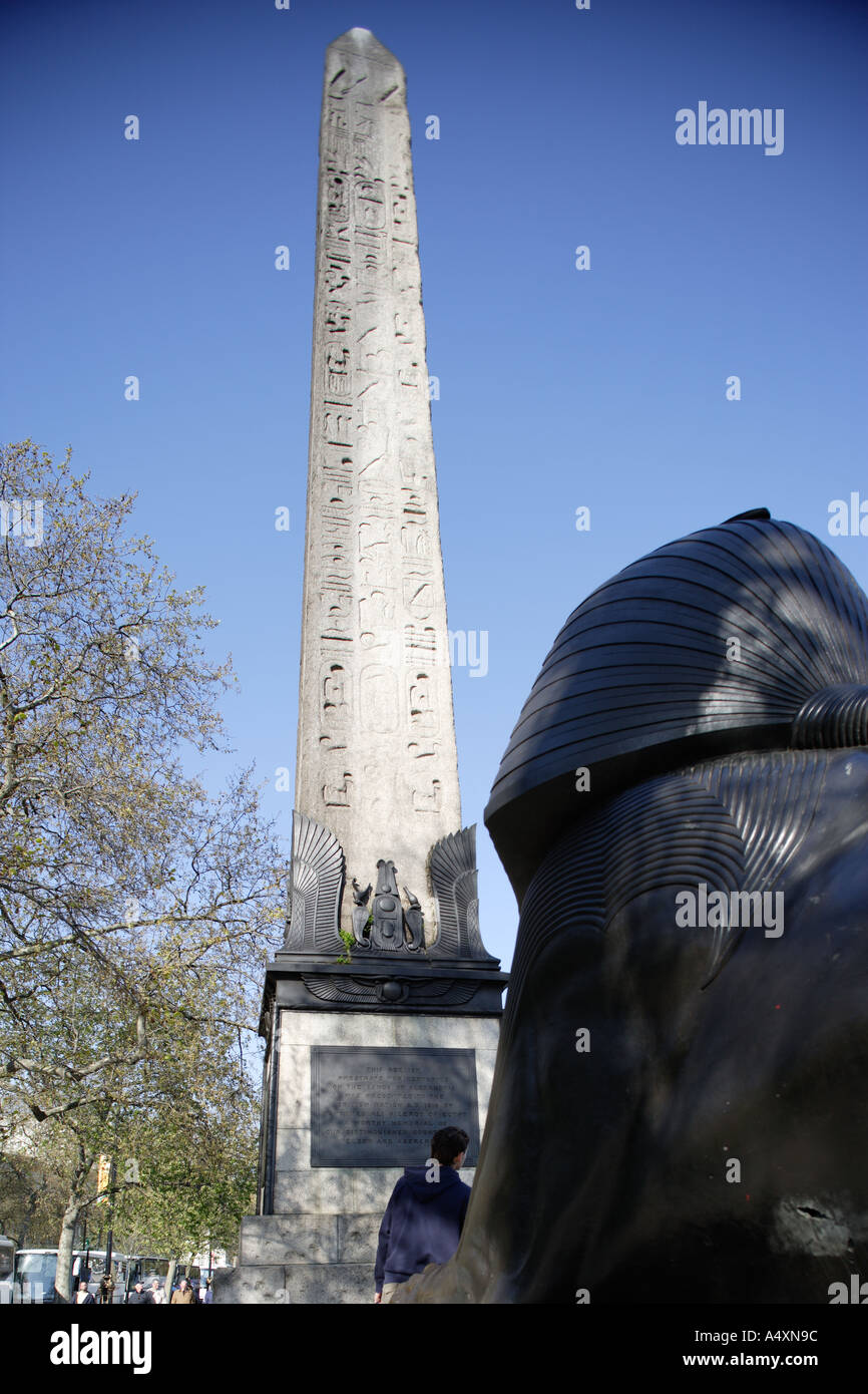 Cleopatras needle london hi-res stock photography and images - Alamy