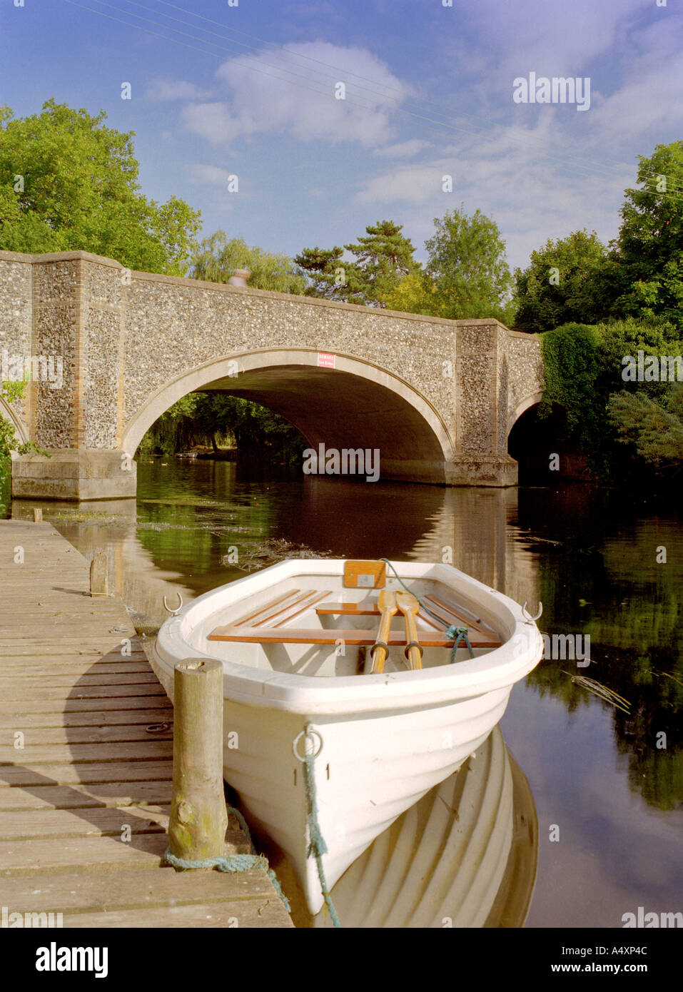 The River Little Ouse at Brandon Suffolk England UK Stock Photo - Alamy