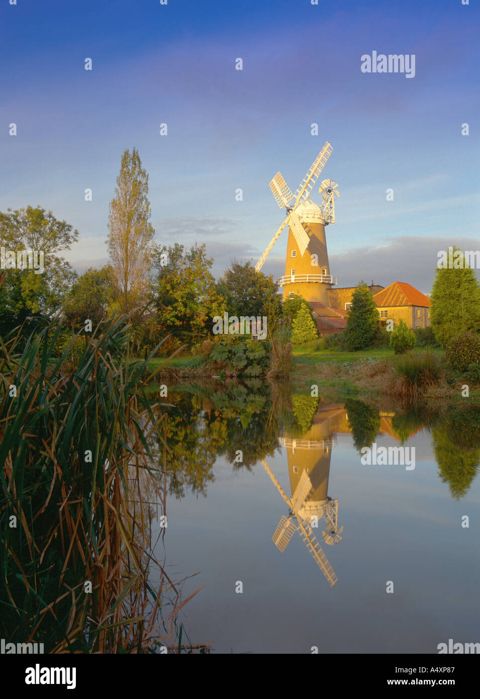 Denver Windmill in Autumn in West Norfolk England UK Stock Photo - Alamy