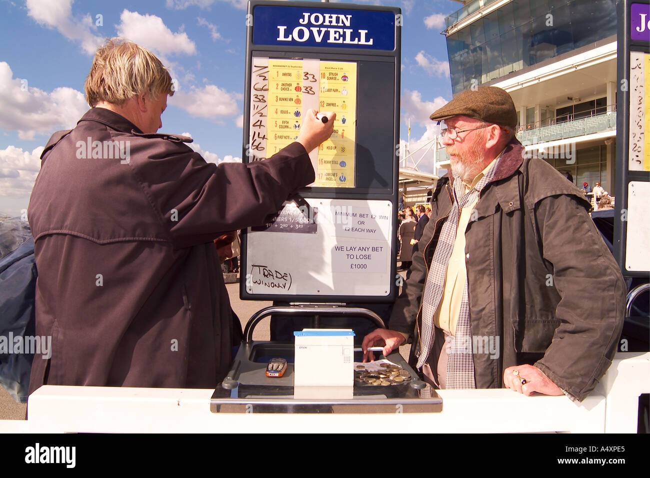 Newmarket Rowley Mile Racecourse Suffolk England UK Stock Photo - Alamy