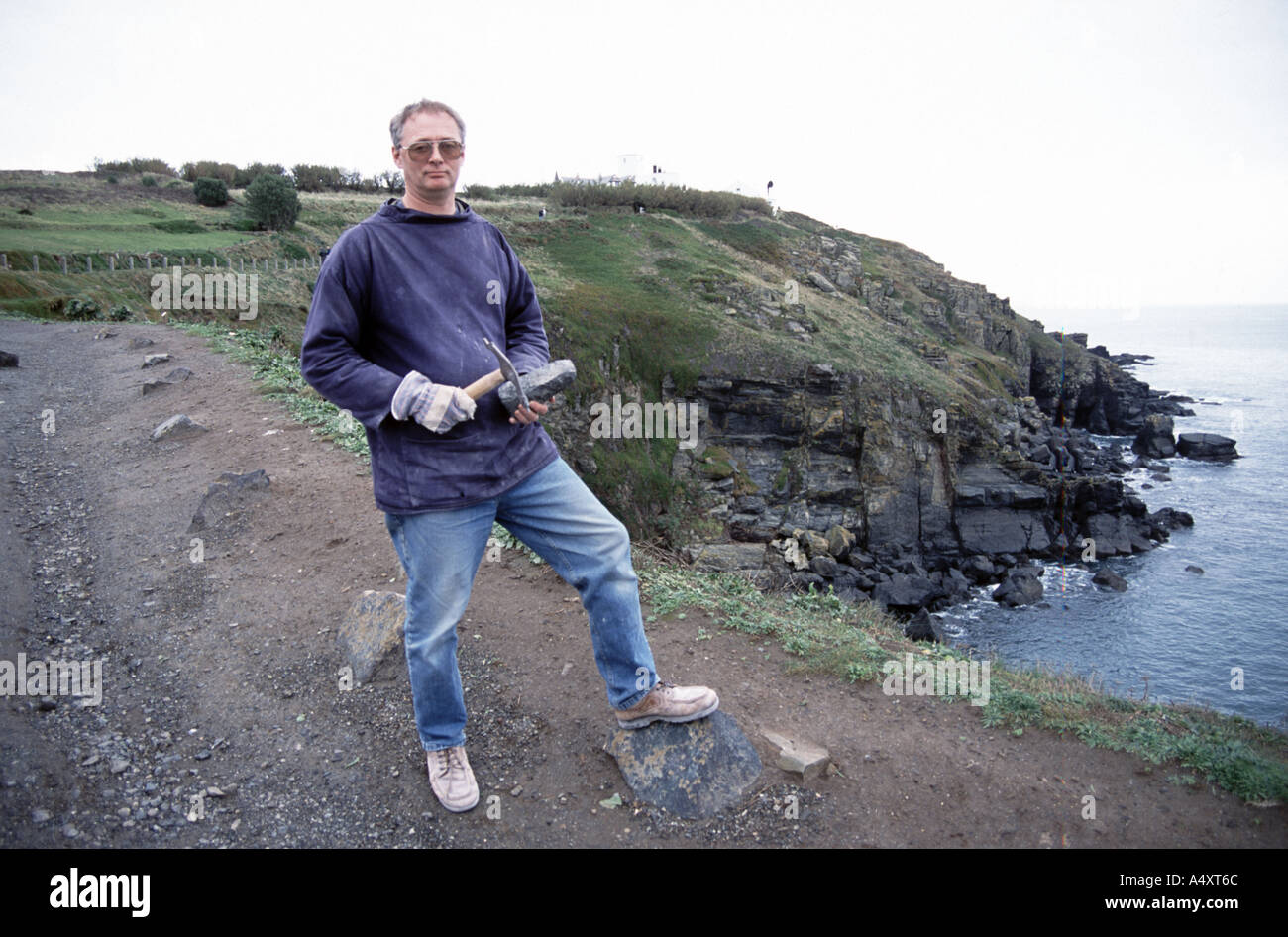 Ian Casley one of the last craftsman working with Serpentine Rock ...