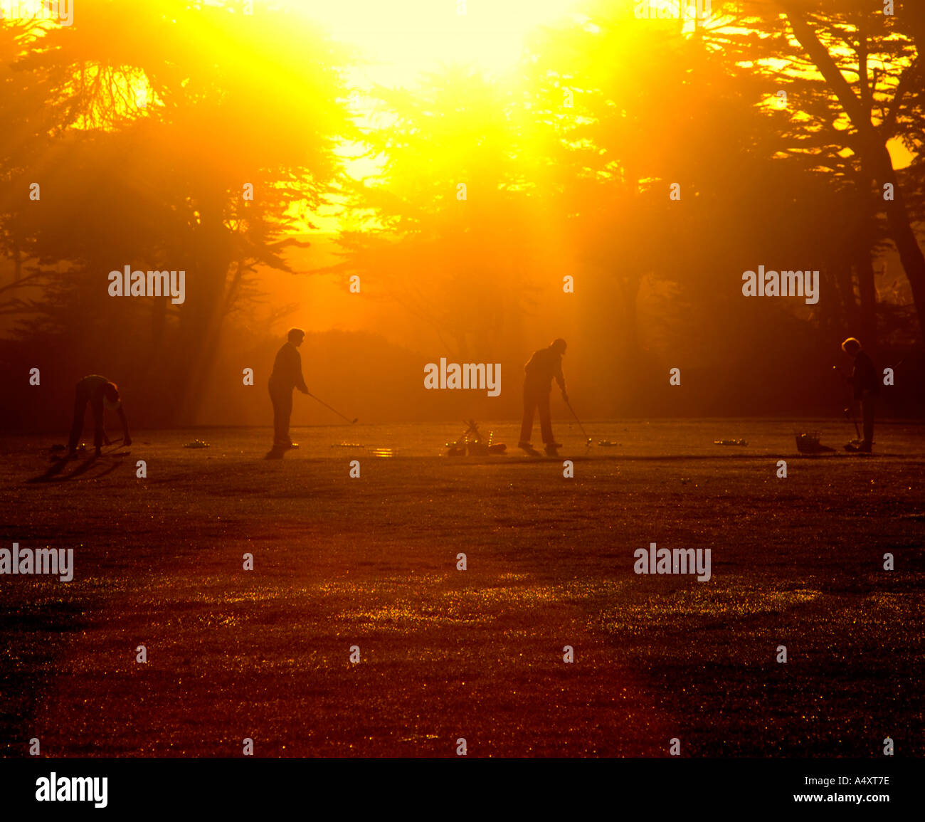 Good morning to be a golfer Stock Photo - Alamy