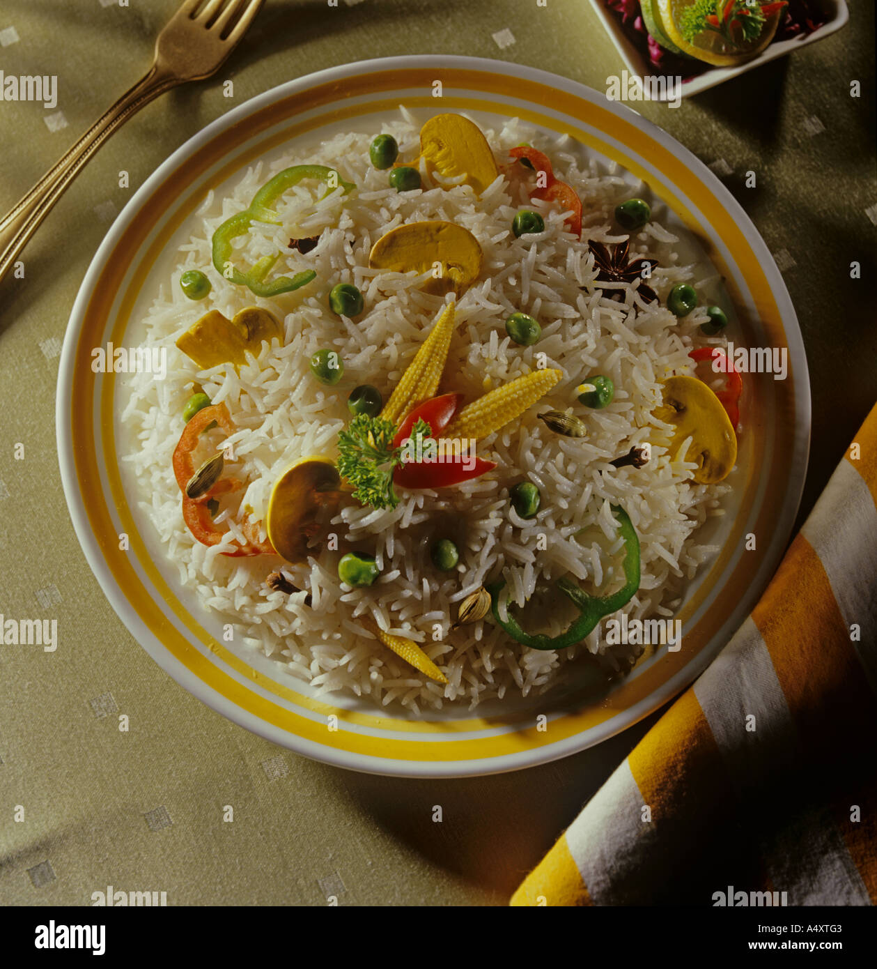Vegetable pulao hi-res stock photography and images - Alamy