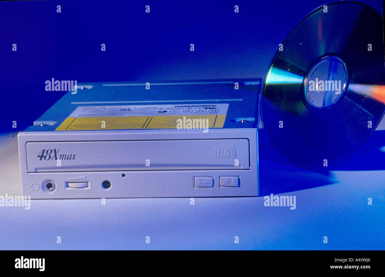 Compact disc drive Stock Photo - Alamy