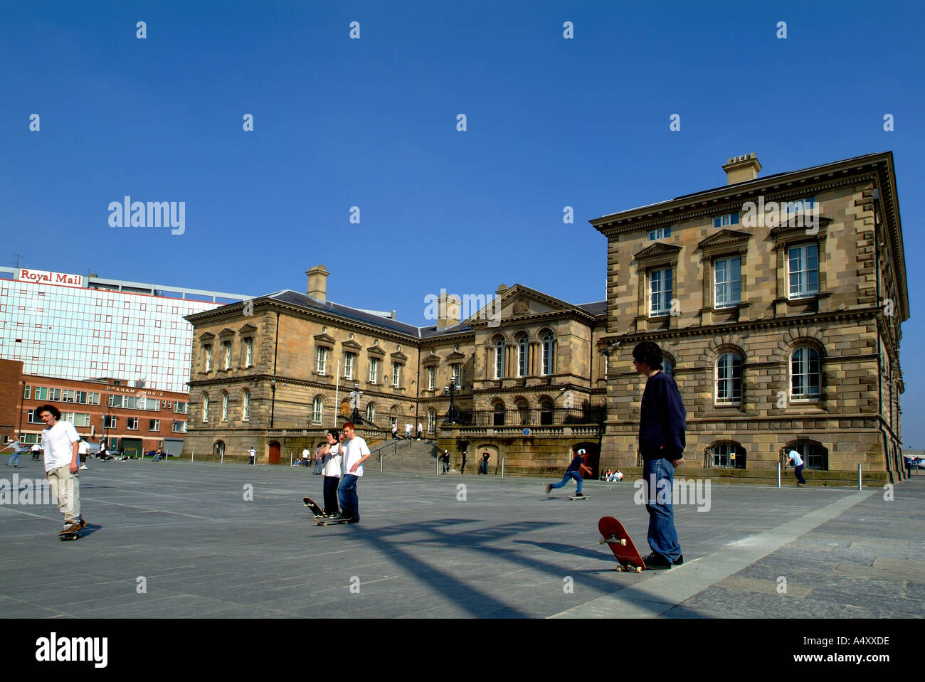 Belfast Northern Ireland Customs House Stock Photo - Alamy