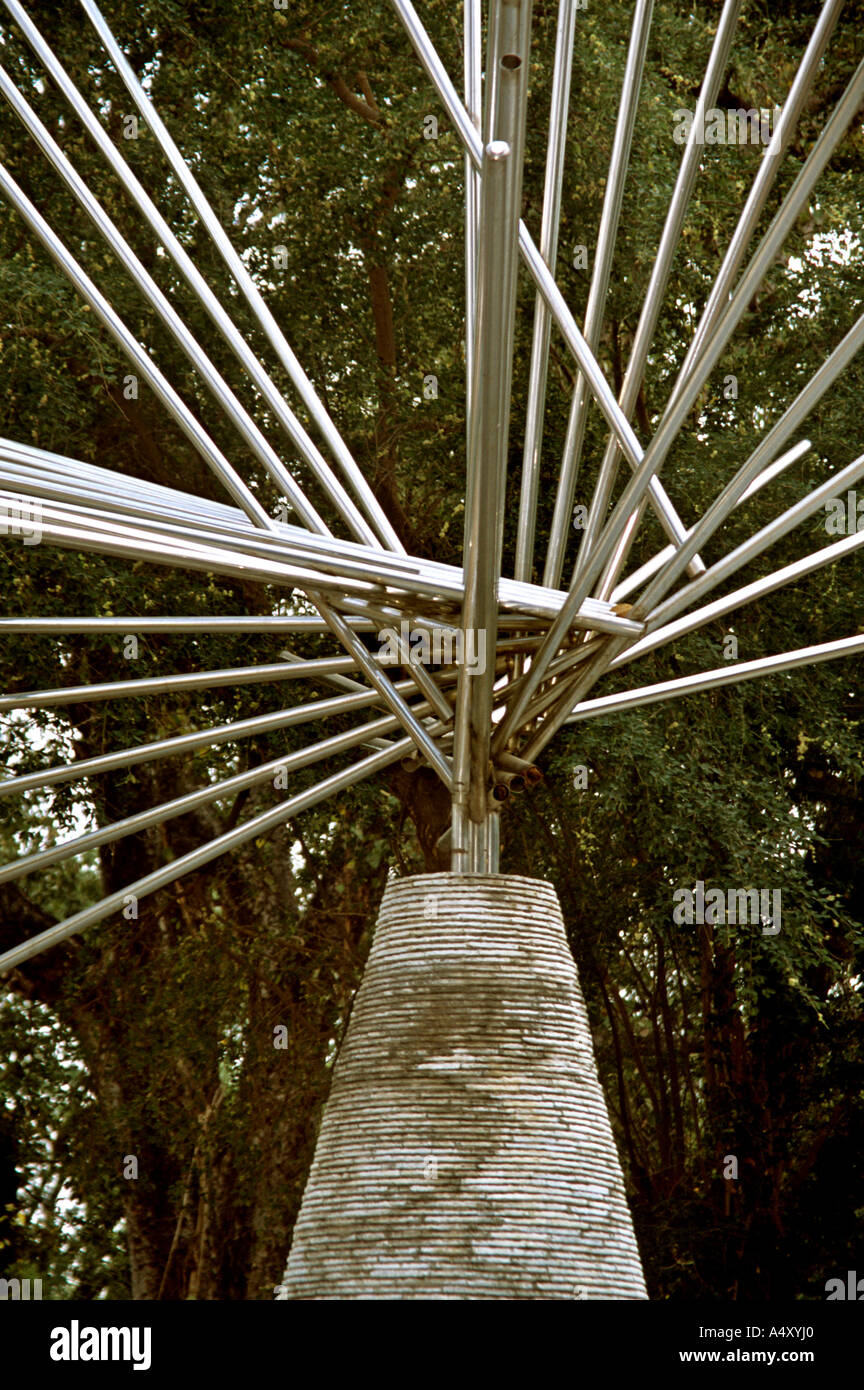 Zero mile sculpture detail Stock Photo - Alamy